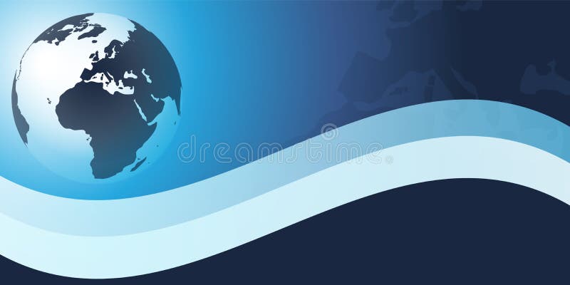 3D Earth Globe Layout, Abstract Background Stock Vector - Illustration ...