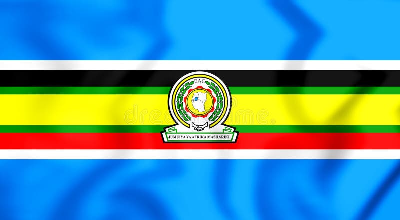 East African Community Flag Stock Illustrations – 150 East African ...