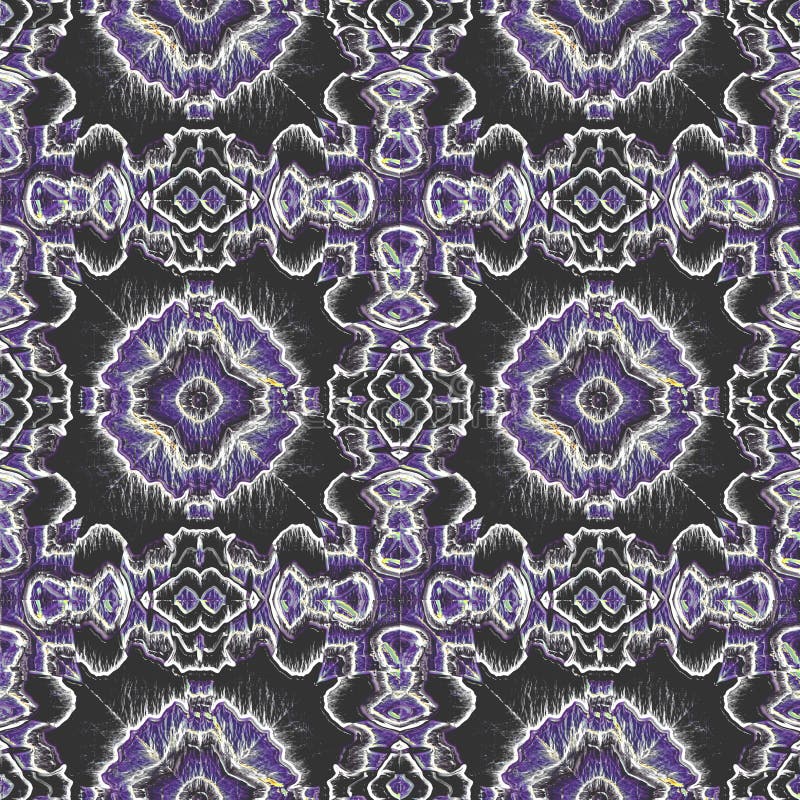 3d Effect Abstract Motley Painter Pattern Stock Illustration ...