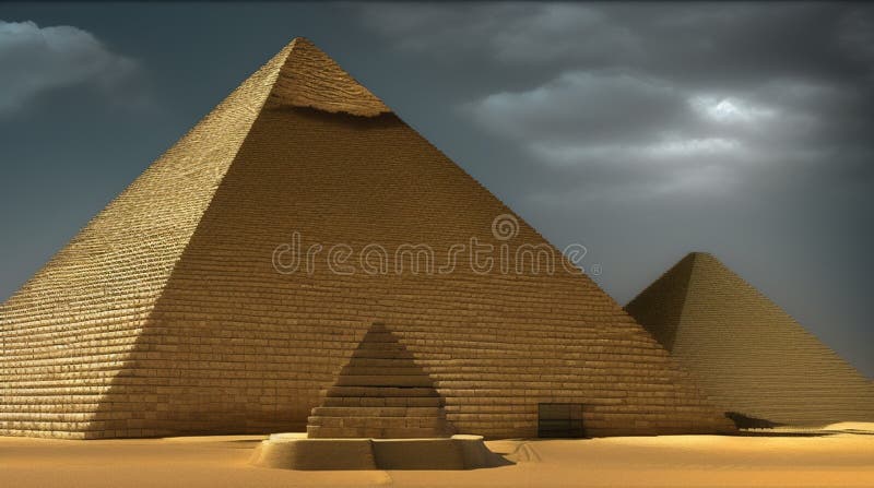 Pyramid Ai Generated Stock Illustrations – 4,179 Pyramid Ai Generated ...