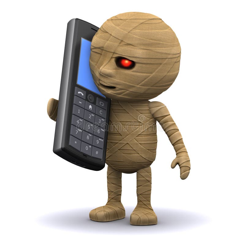 3d Egyptian Mummy chats stock illustration. Illustration of funny ...