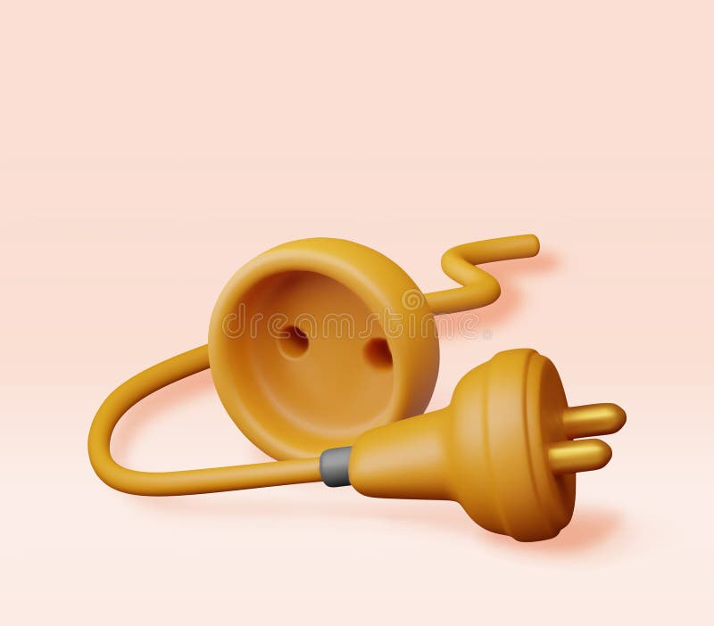 3D Render of an Electrical Substation Connected To High-voltage Power ...