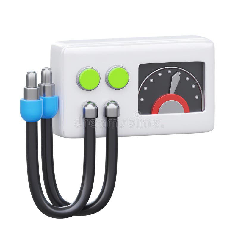 3D Electrophoresis Device Icon Stock Illustration - Illustration of ...