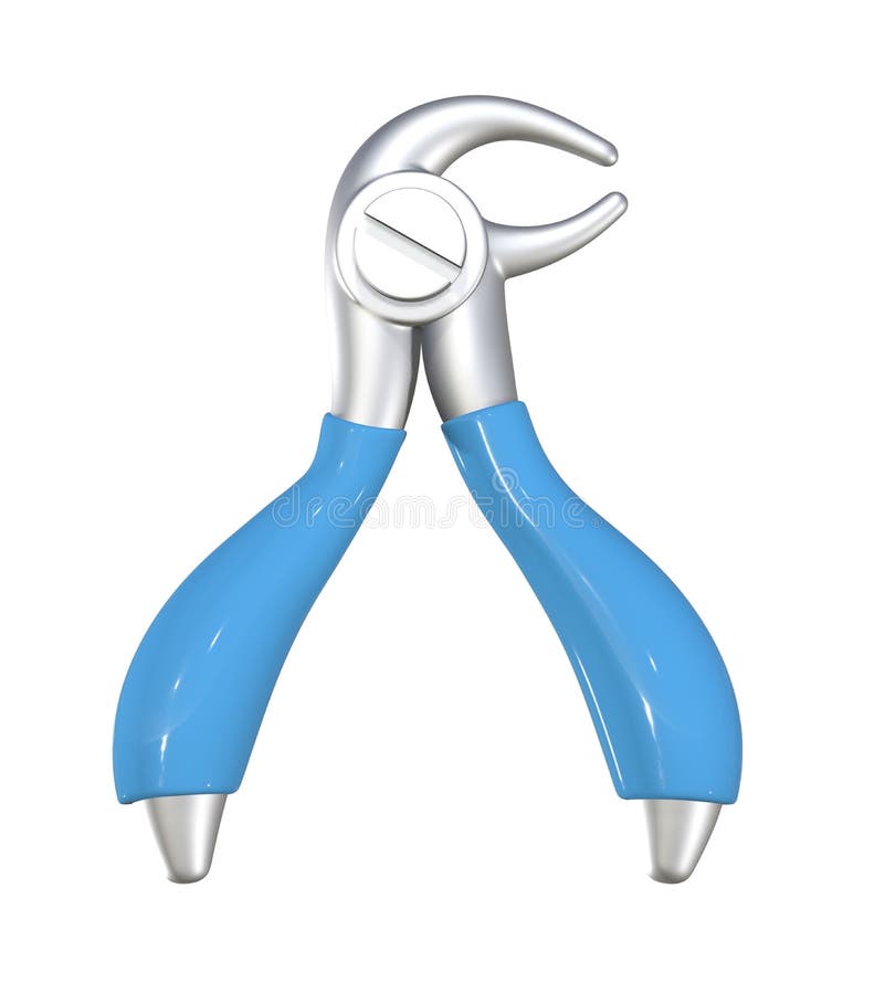Dental Forceps 3D Icon Transparent Illustration Stock Image ...