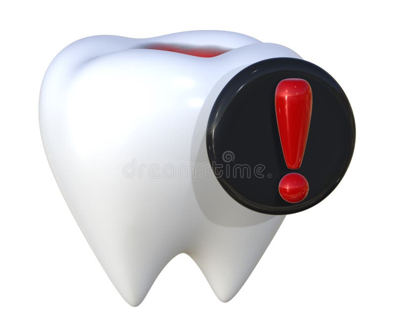 Teeth Decay 3D Icon Illustration Stock Photo - Illustration of care ...