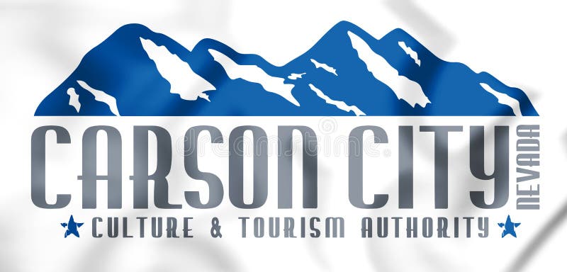 Carson City Capital Of Nevada Of United States Flag Textile Cloth ...