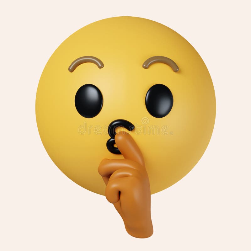 Silence Emoji Stock Illustrations – 765 Silence Emoji Stock ...