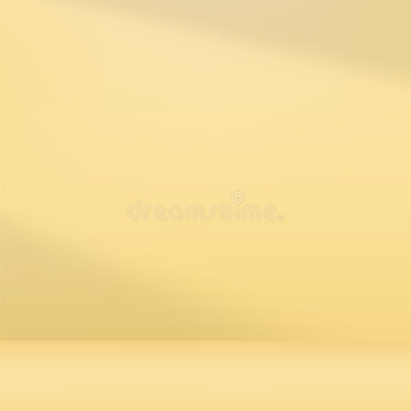 3d Empty Light Studio Abstract Background with Spotlight Effect. Vector ...