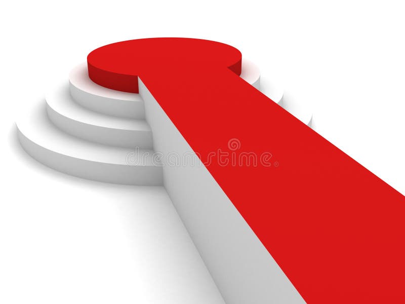 3d Empty White Podium with Red Carpet Stock Illustration - Illustration ... 3d Empty White Podium with Red Carpet Stock Illustration - Illustration ...