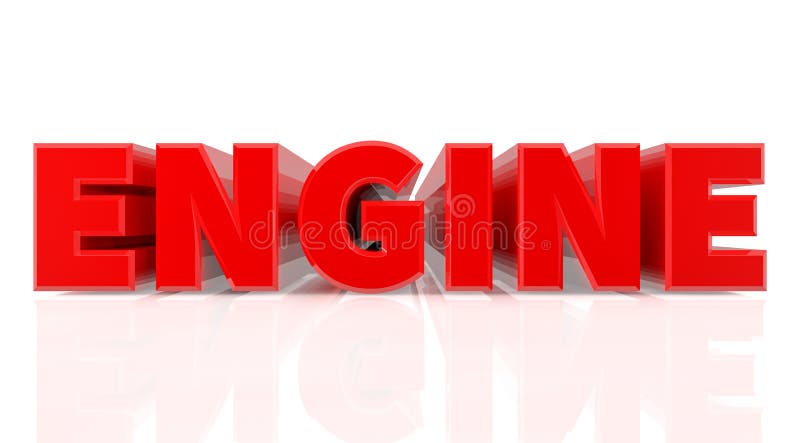 ENGINE word cloud stock illustration. Illustration of concept - 202472103