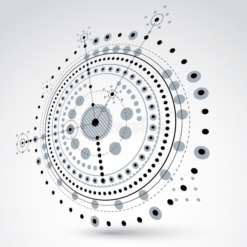 3d Engineering Technology Backdrop. Futuristic Technical Stock ...