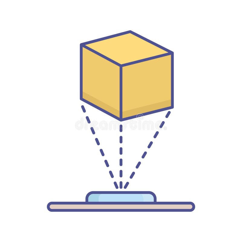 3d Environment Flat Inside Vector Icon Which Can Easily Modify or Edit ...