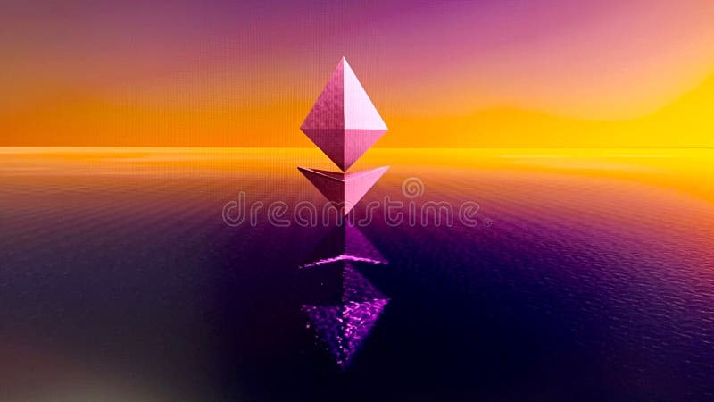 3d etherium illustration editorial image. Illustration of etherium ...