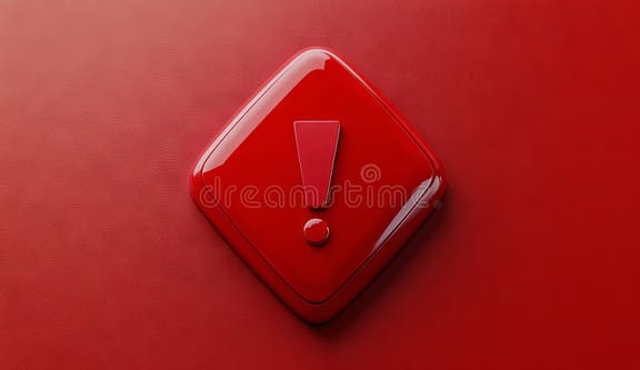 Important Sign Exclamation Mark Alert Message Red Warning Label Stock ...