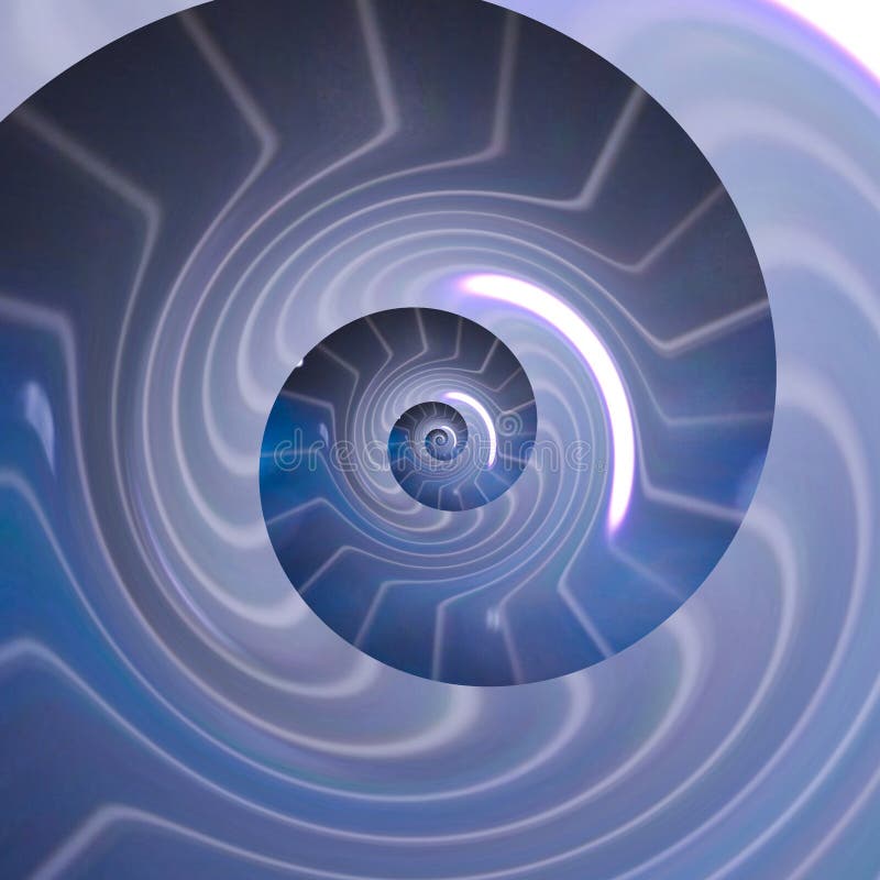 3D Extra Dimensional Abstract Art Background Stock Illustration ...