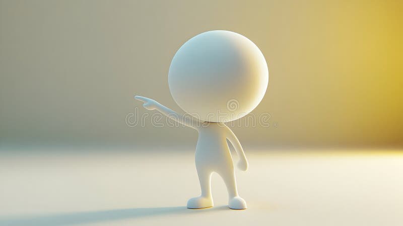 Ai Generated 3d Figure Pointing Stock Photos - Free & Royalty-Free ...