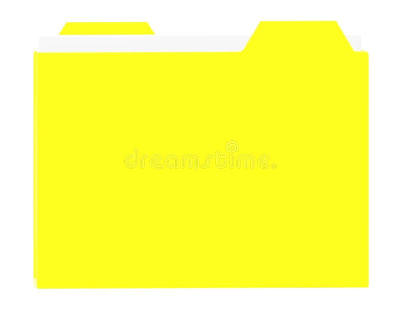 3d file folder stock illustration. Illustration of blank - 124963948