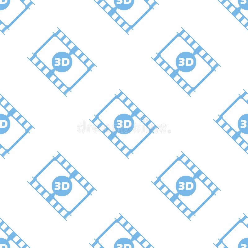 3d film seamless pattern stock vector. Illustration of menu - 51743677