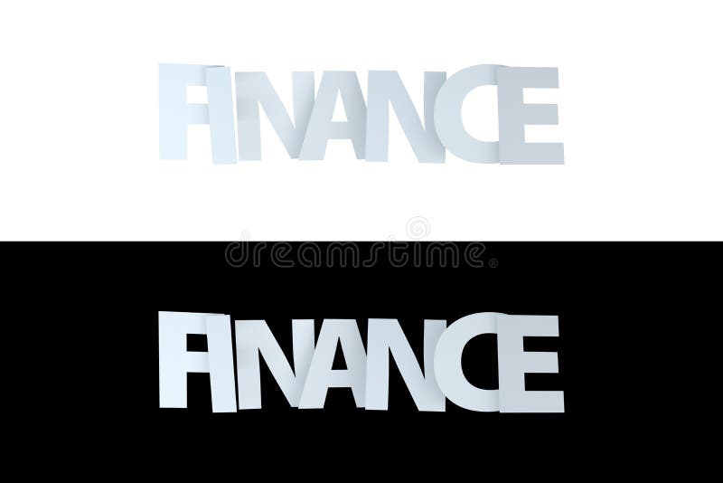 Finance Text, with Creative Drawing Charts and Graphs Business Success ...