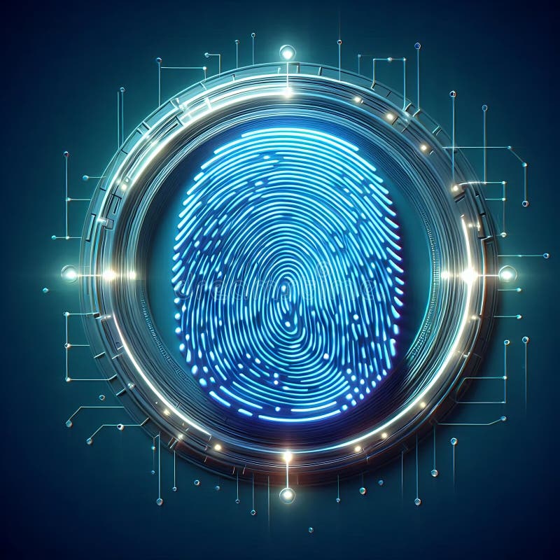 Biometric Scanner Appearance Stock Illustrations – 220 Biometric ...