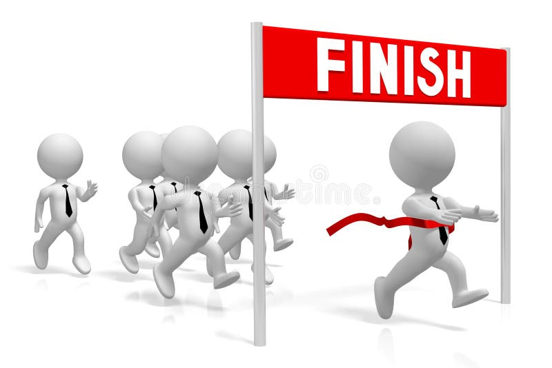 3D finish concept stock illustration. Illustration of dimensional ...