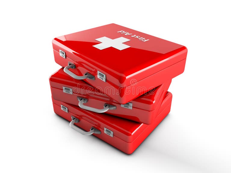 First Aid Medical Kit Box 3d Stock Illustrations – 2,742 First Aid ...