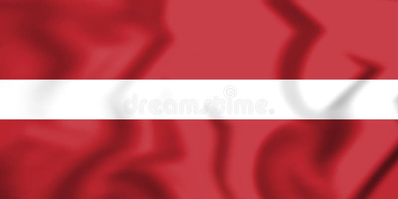 Flag of Latvian SSR 1940-1991 Stock Illustration - Illustration of ...