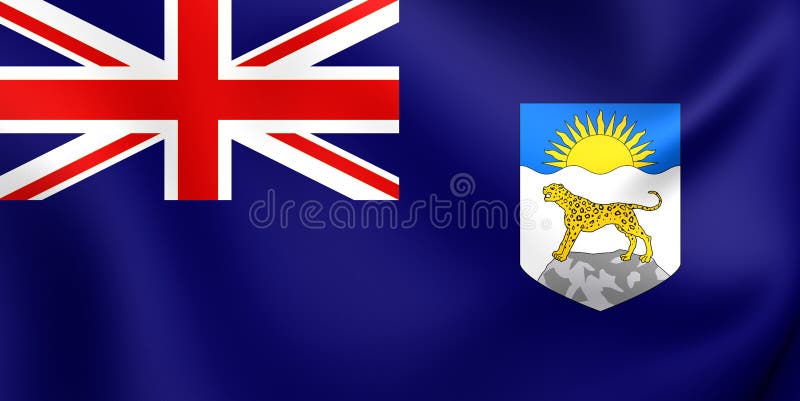 Flag of Nyasaland Protectorate 1919-1964 Stock Illustration ...