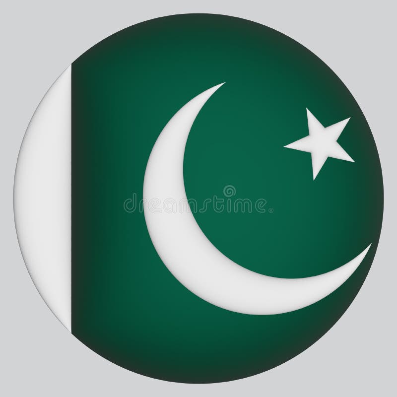 3D Flag of Pakistan on Ribbon Stock Vector - Illustration of africa ...