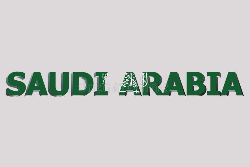 Saudi Arabia Text Font Stock Illustrations – 615 Saudi Arabia Text Font ...