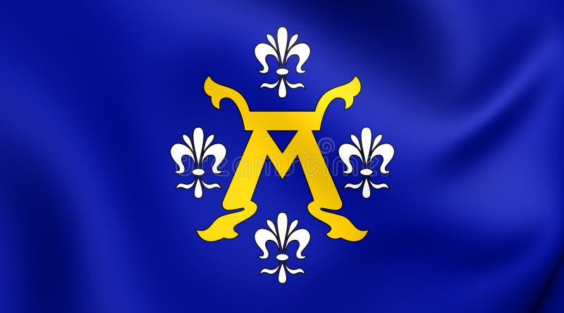 Flag of the Turku, Finland. Stock Illustration - Illustration of ...