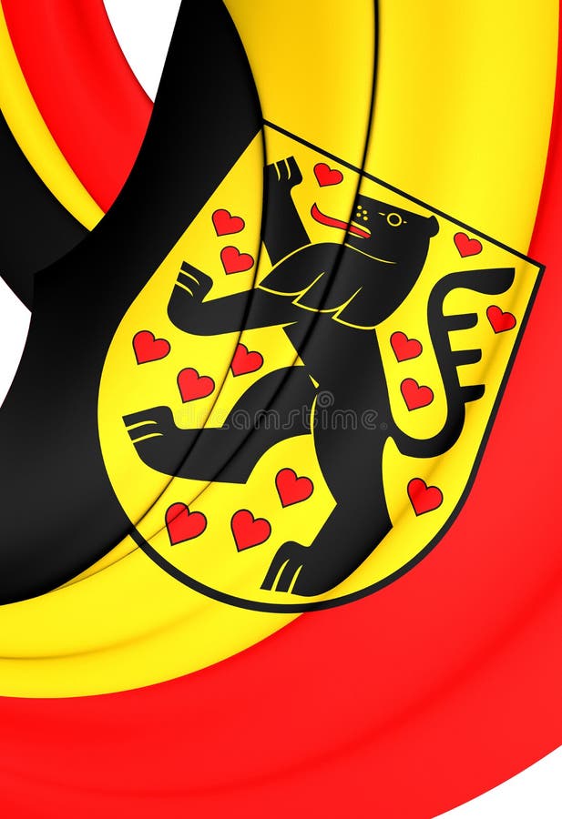 Flag of Weimar City, Germany. Stock Illustration - Illustration of ...