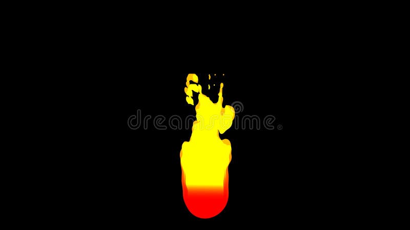 2D Flame Fire Animations Elements Pack in Transparent Background with ...