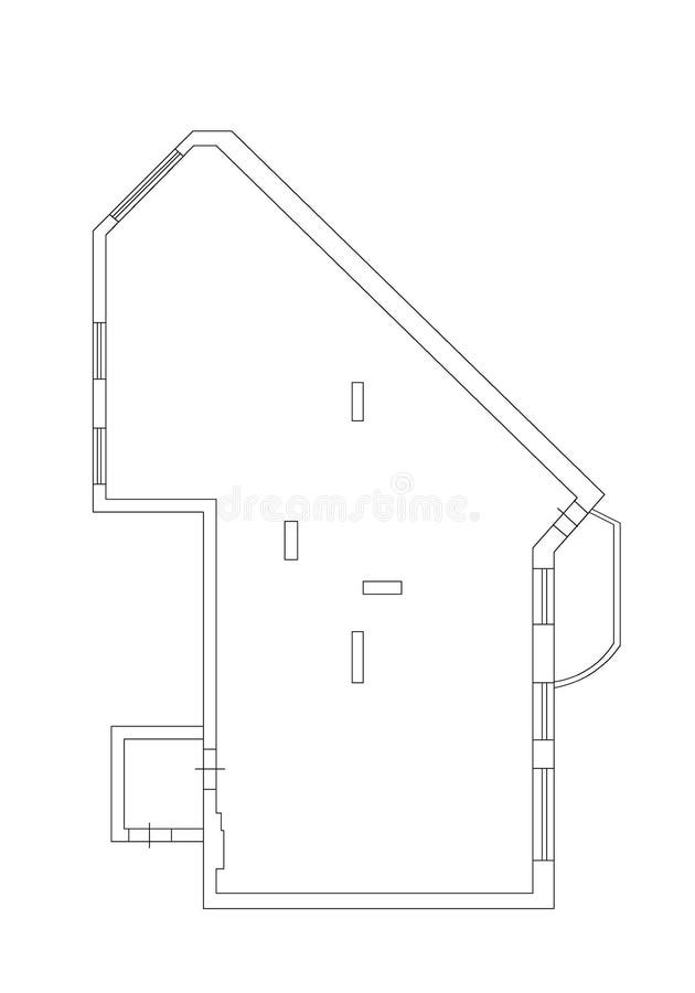 Floor Plan Autocad Stock Illustrations – 655 Floor Plan Autocad Stock Illustrations, Vectors ...
