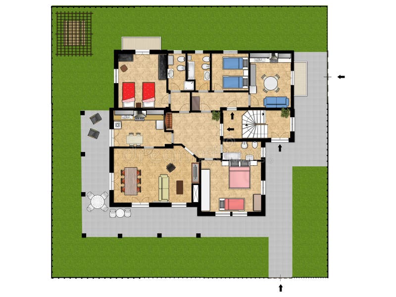 House Plans Color