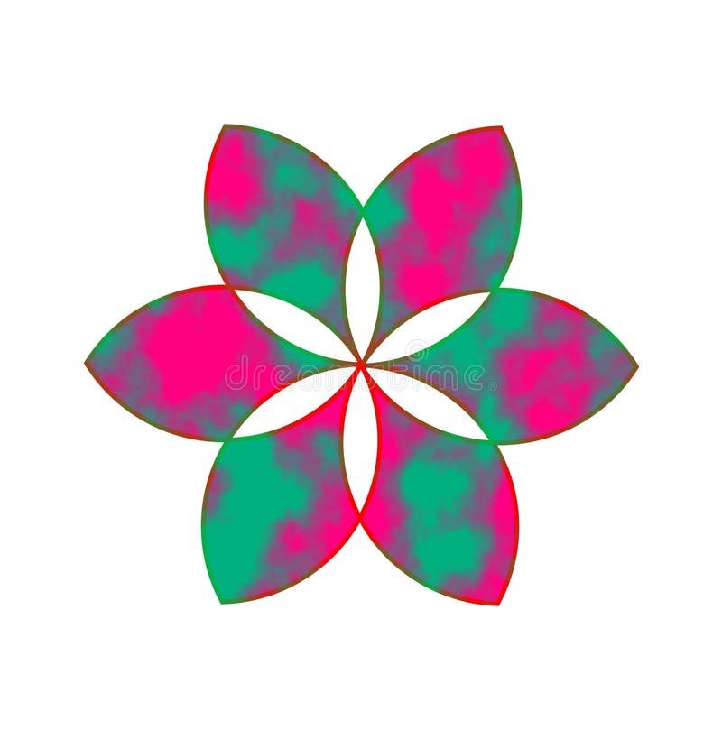 The 3d Flower Poster Scenery Drawing All Colour Light Stock Vector ... The 3d Flower Poster Scenery Drawing All Colour Light Stock Vector ...