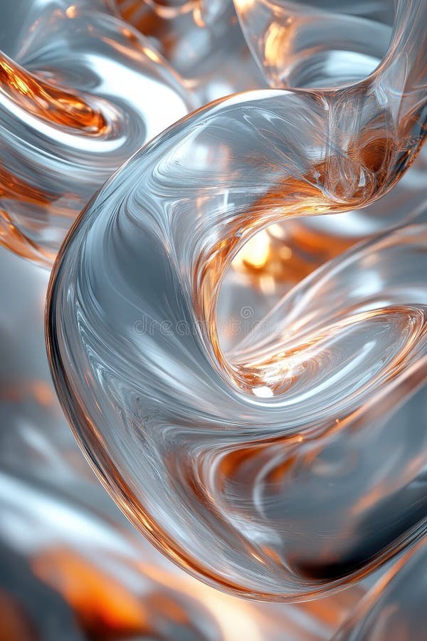 3D Fluid Loops and Liquid Shapes with Smooth Organic Motion, Creating ...