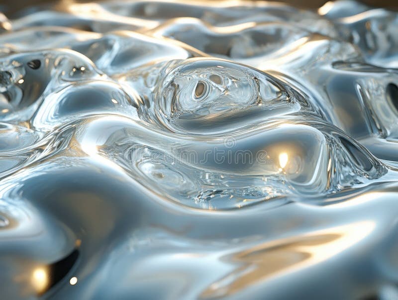 3D Fluid Loops and Liquid Shapes with Smooth Organic Motion, Creating ...