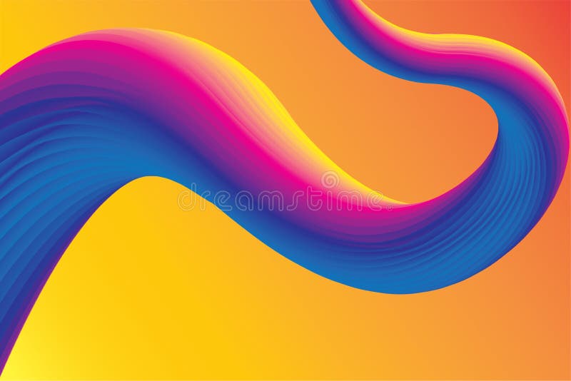 3d Fluid Shape Illustration Vector Background Design Stock Illustration ...