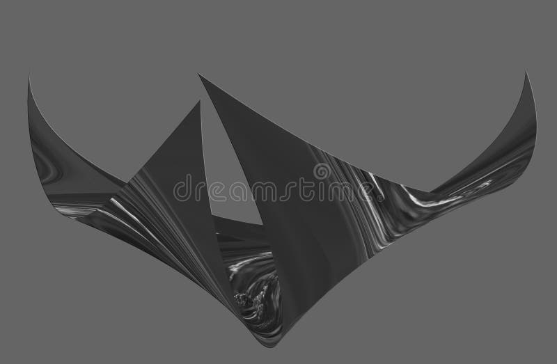 3d Flying Object Graphic Design Caricature of a Bird Stock Illustration ...