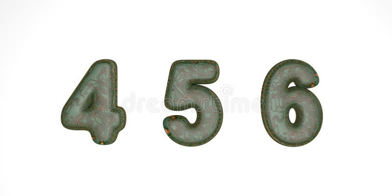 Number 456 Stock Illustrations – 30 Number 456 Stock Illustrations ...