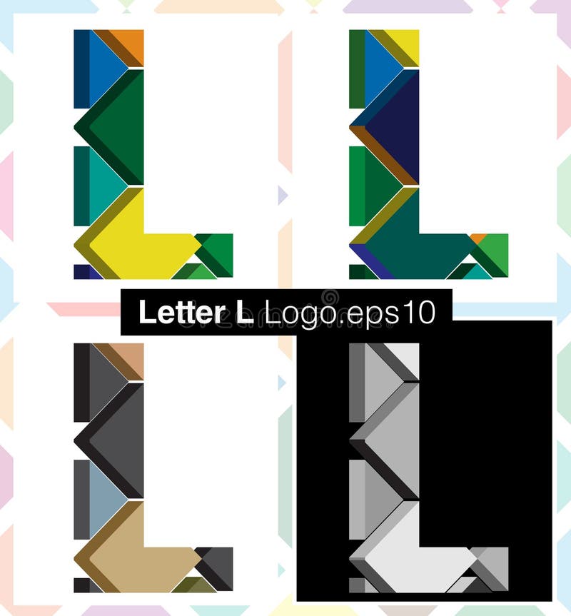 3d Font Letter L Stock Illustrations – 3,035 3d Font Letter L Stock ...