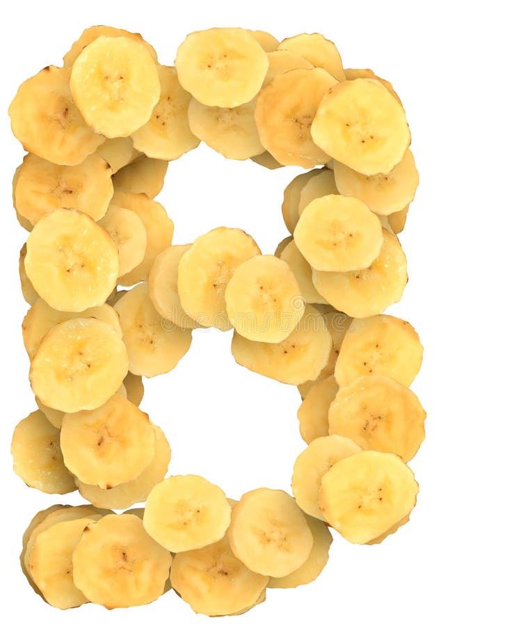 Banana 3D font stock image. Image of banana, lettering - 202251505