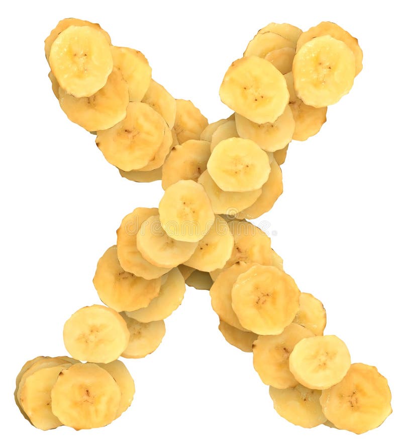 Banana 3D font stock illustration. Illustration of letter - 202252384