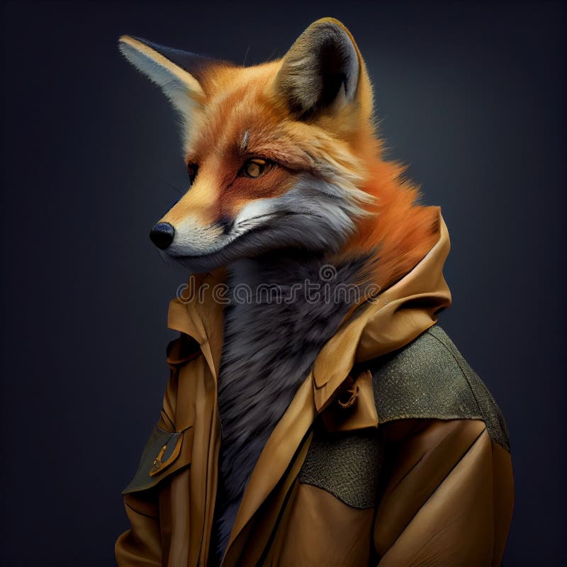 3d Fox Avatar Stock Illustrations – 42 3d Fox Avatar Stock ...