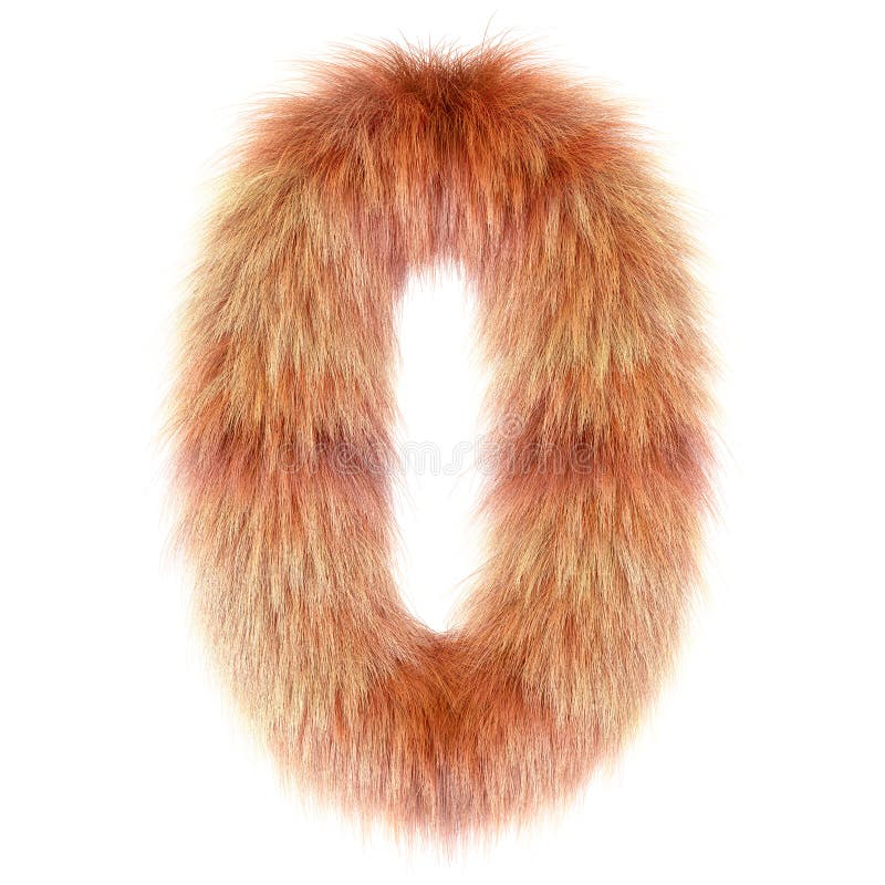 3d Fox Creative Cartoon Funny Fur Number 1 Stock Photo - Image of ...