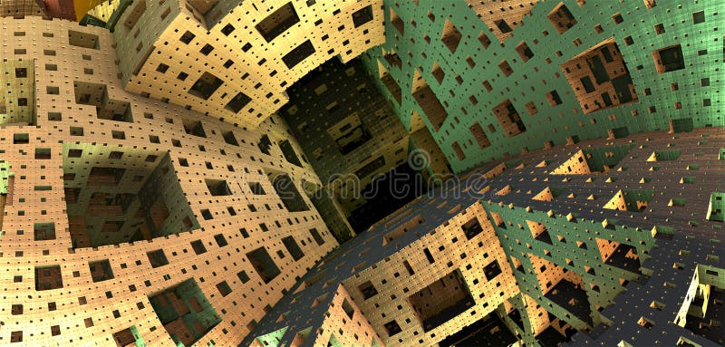 Menger Cube Stock Illustrations – 16 Menger Cube Stock Illustrations ...