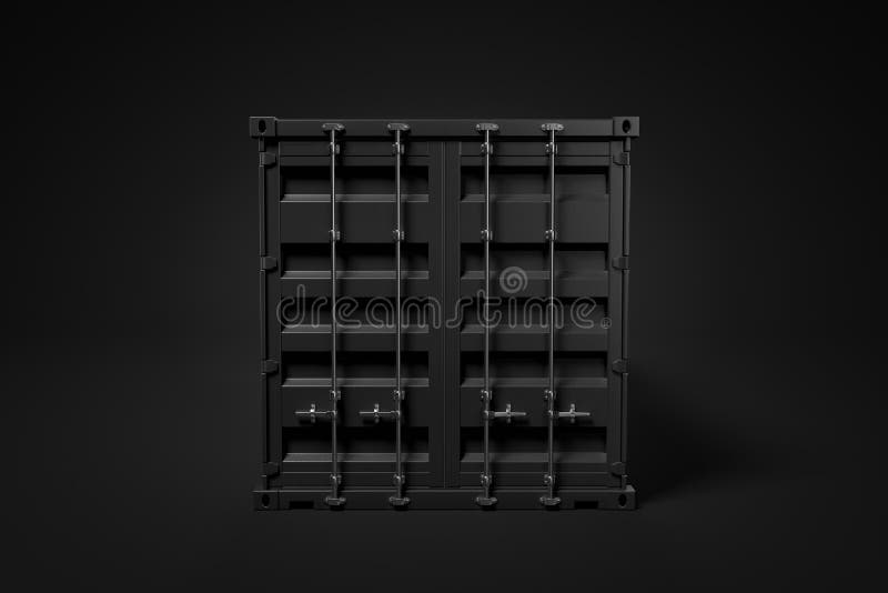 Black cargo ship stock image. Image of riga, industry - 97447255