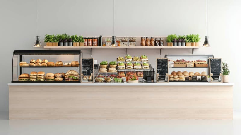 Sandwich Shop Interior Stock Illustrations – 233 Sandwich Shop Interior ...