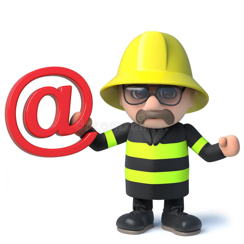Email on Fire stock illustration. Illustration of envelope - 14516418